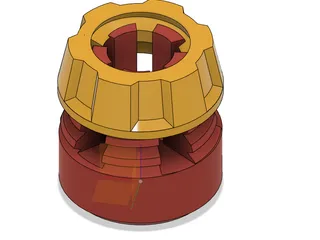 Potentiometer rotation lock by GunbleR | Download free STL model ...