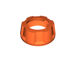 Potentiometer rotation lock by GunbleR | Download free STL model ...