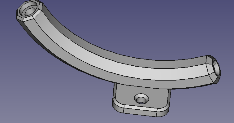 Reverse Bowden Mount for 30x30 Extrusion V2 by Xx_xX | Download free STL model | Printables.com