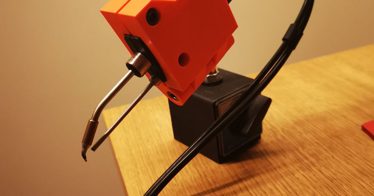 JBC ALE 250 solder iron holder (Step Included) by Asynchronous ...