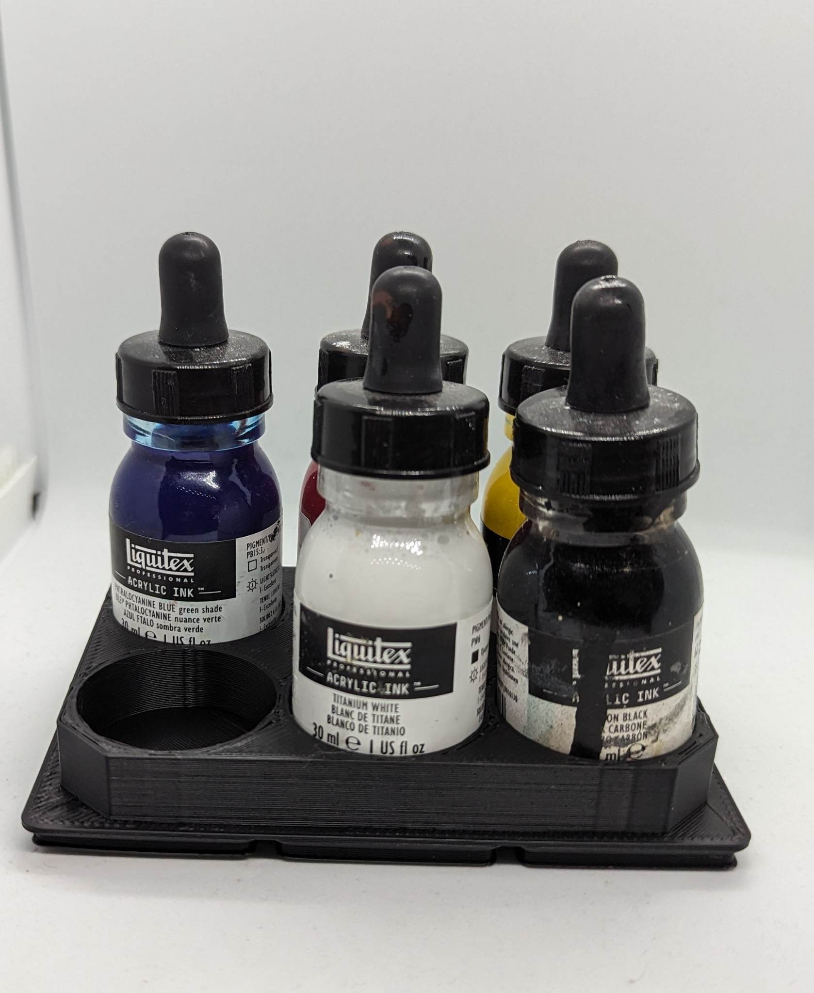 Gridfinity Liquidtex ink Tray by Shepherd Cameron | Download free STL ...