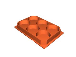 Gridfinity Liquidtex ink Tray by Shepherd Cameron | Download free STL ...