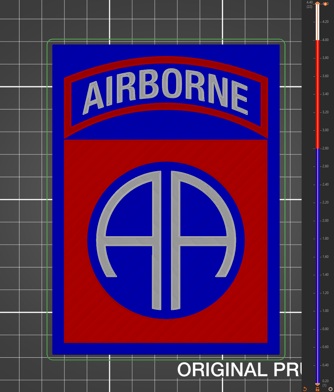US Army's 82nd Infantry Division Patch by Jeff | Download free STL ...