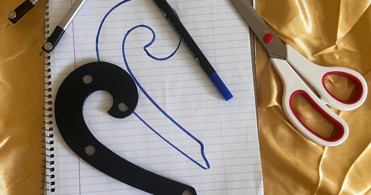 Classic French curve for pattern making armholes, necklines, sleeve cap ...