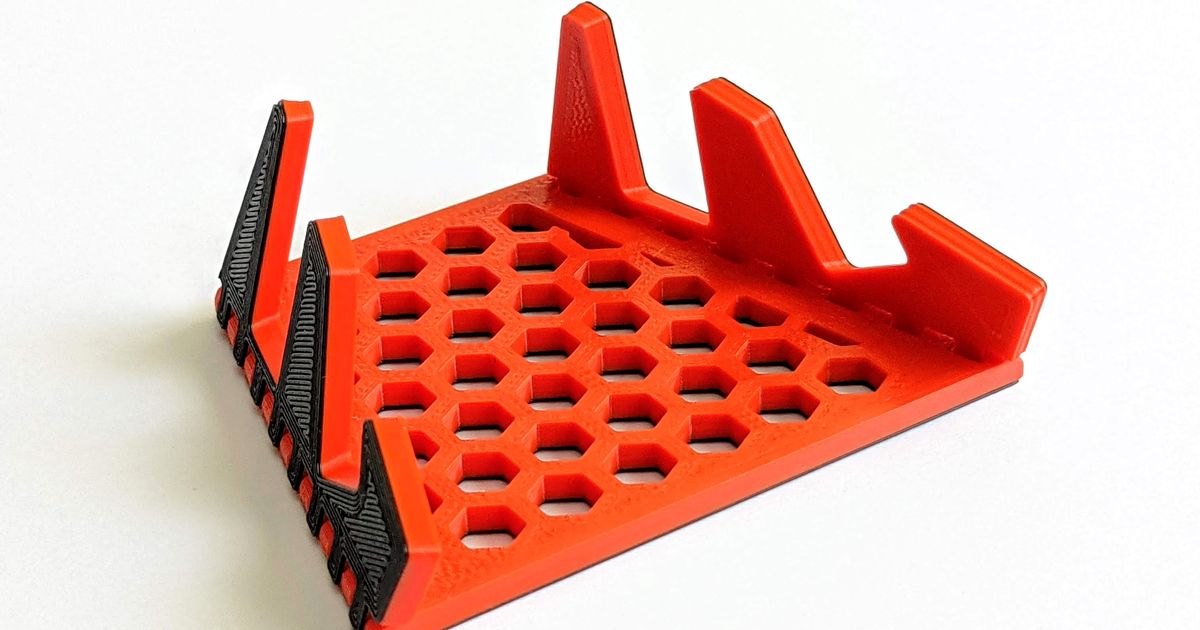 Flat Fold Phone Stand by Clockspring | Printables Store