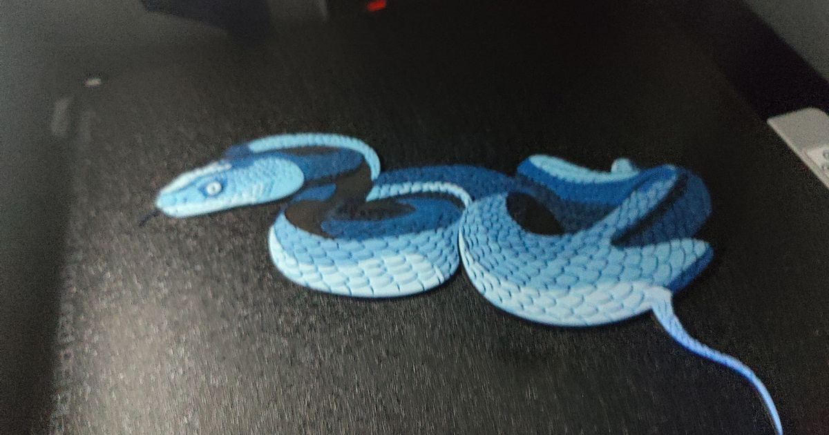 HueForge Snake por Snakegreen88 | Descargar modelo STL gratuito ...