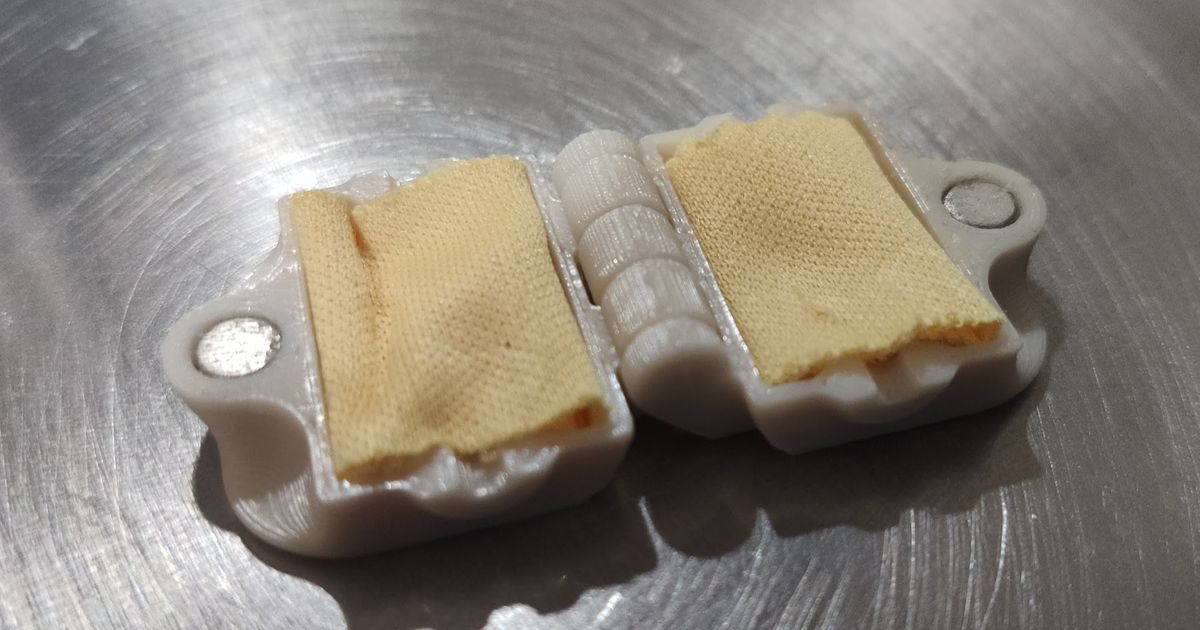 Filament Dust Cleaner Filter - print in place - 5x3 magnet by HarZens ...