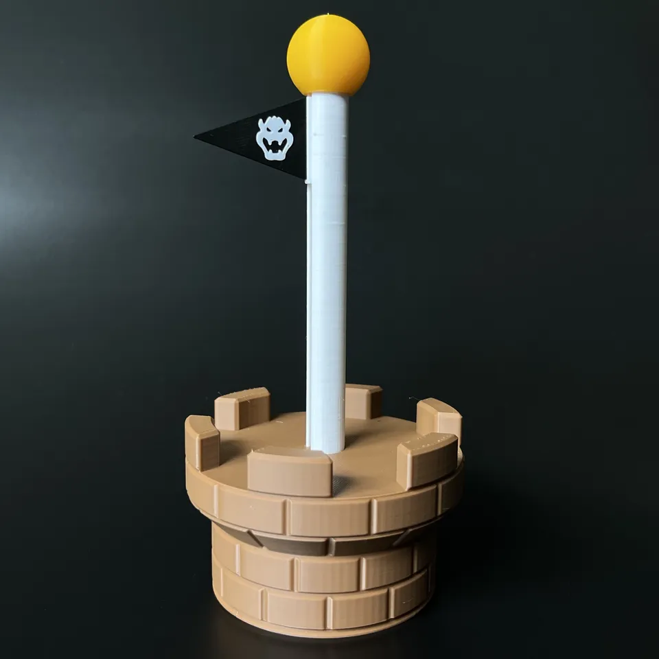 Super Mario Bros Goal Pole
