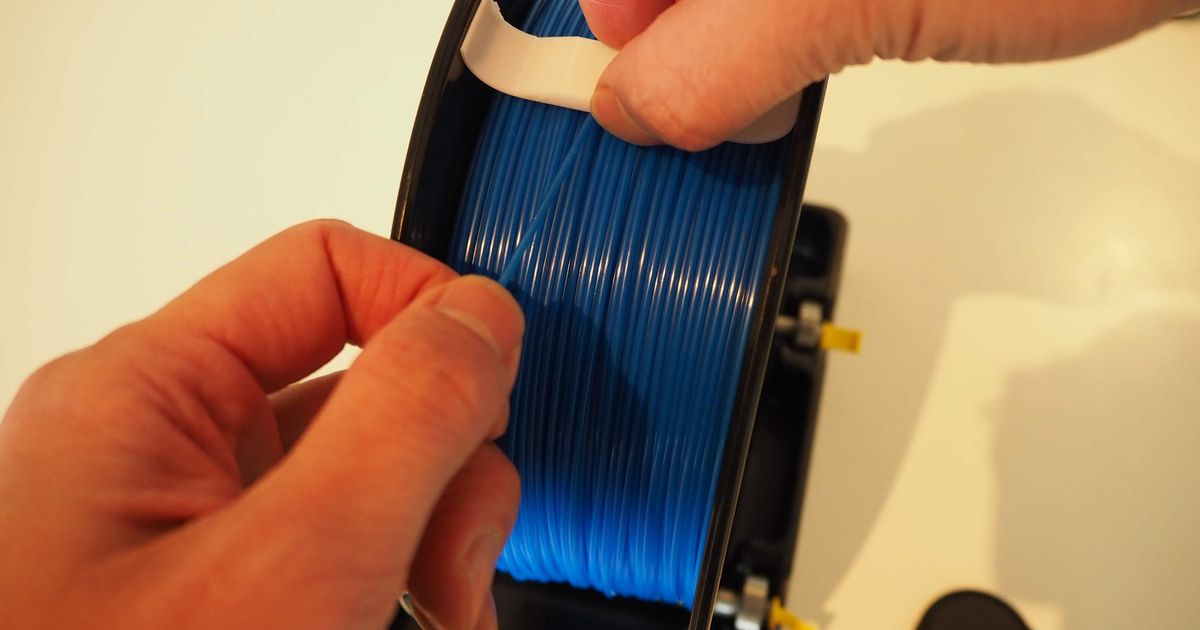 Quick Filament Spool Clamp by Highrise Workshop | Download free STL ...