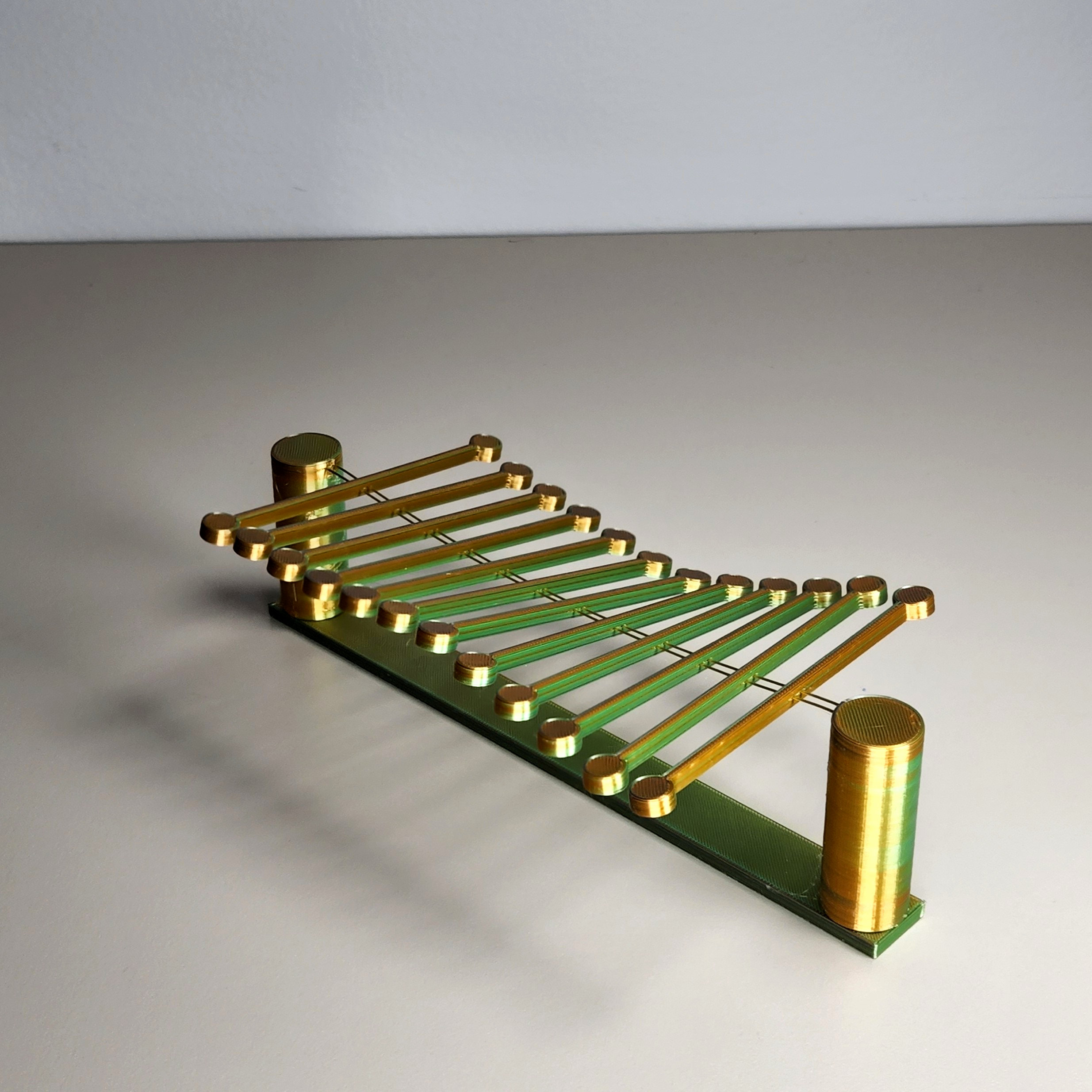 Mini Wave Desk Toy by 3DPrintBunny | Download free STL model ...