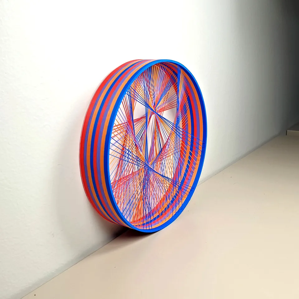 Circle String Art by 3DPrintBunny | Download free STL model ...