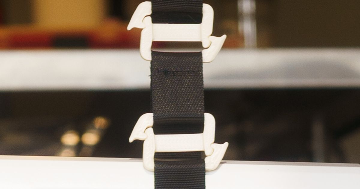 double sided flexure webbing clip/slik clip by jadeqpark | Download ...