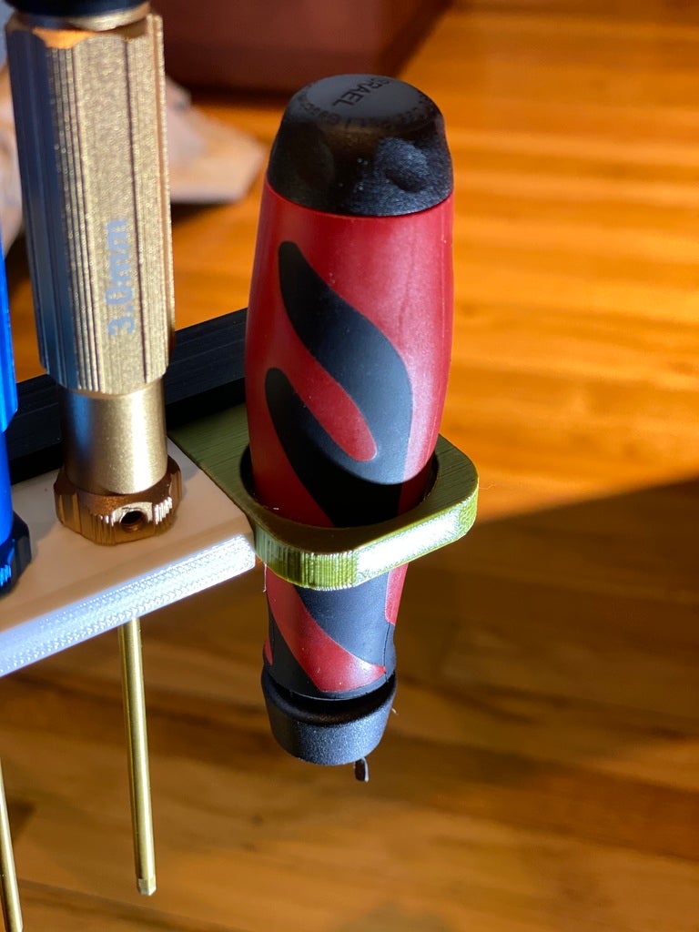 Modular Tool Rail System by bitsplusatoms | Download free STL model ...