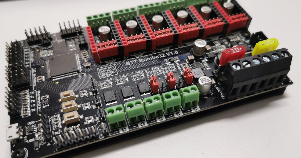 BTT Rumba32 v1.0 mount plate by gcastle | Download free STL model | Printables.com