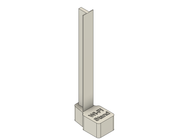 Wi-Fi Stand (version 2) by gcastle | Download free STL model ...