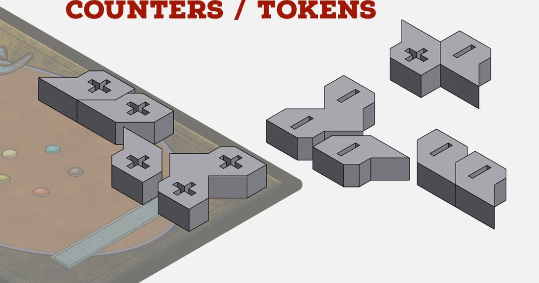Stackable Counters / Tokens for Trading Card Games od autora PBR ...
