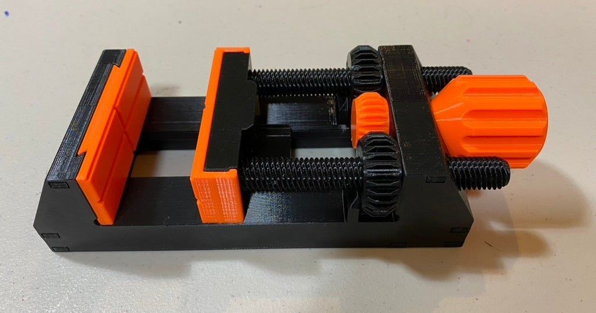 Fast-Operation Vise por bitsplusatoms | Descargar modelo STL gratuito ...