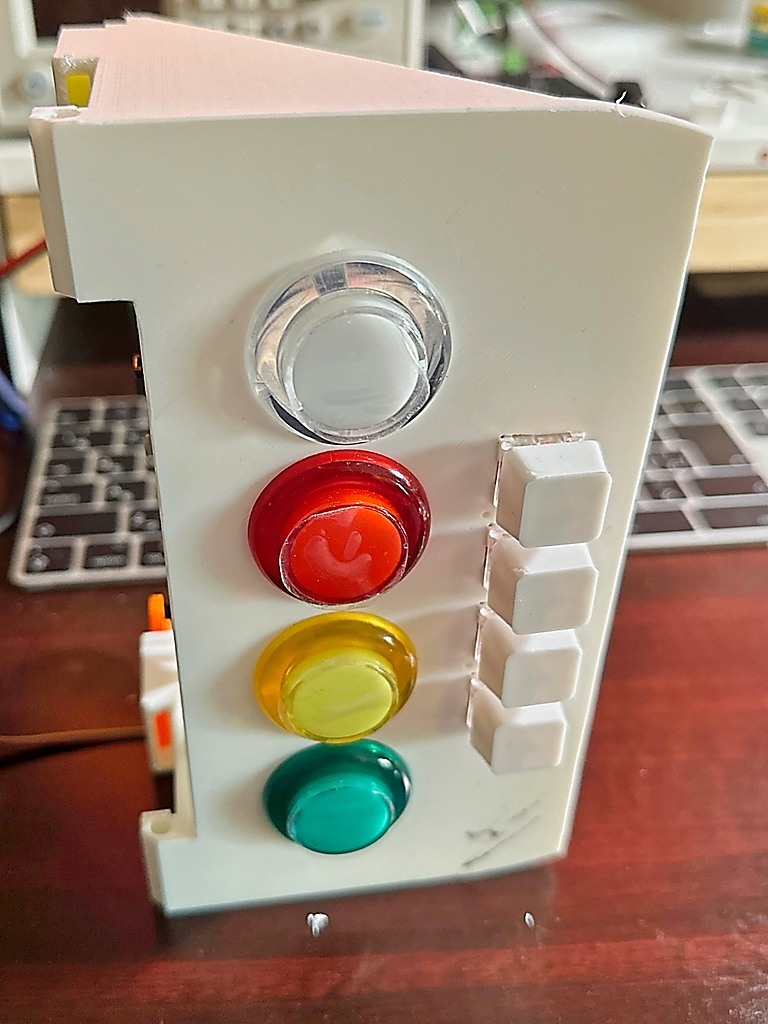 Din Rail mount for Adafruit arcade and NeoKey boards and buttons by ...