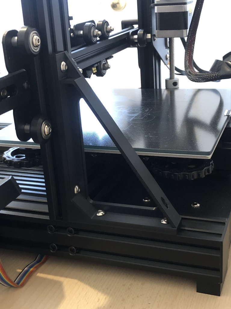 Ender 3 Series - Upright Support Bracket by Rockpoint | Download free ...