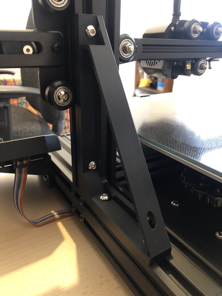 Ender 3 Series - Upright Support Bracket by Rockpoint | Download free ...