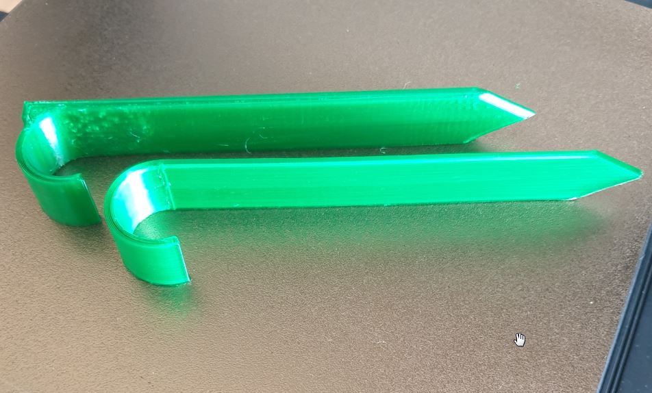 ground hook for 3/4" garden hose by Peter Jordan | Download free STL ...