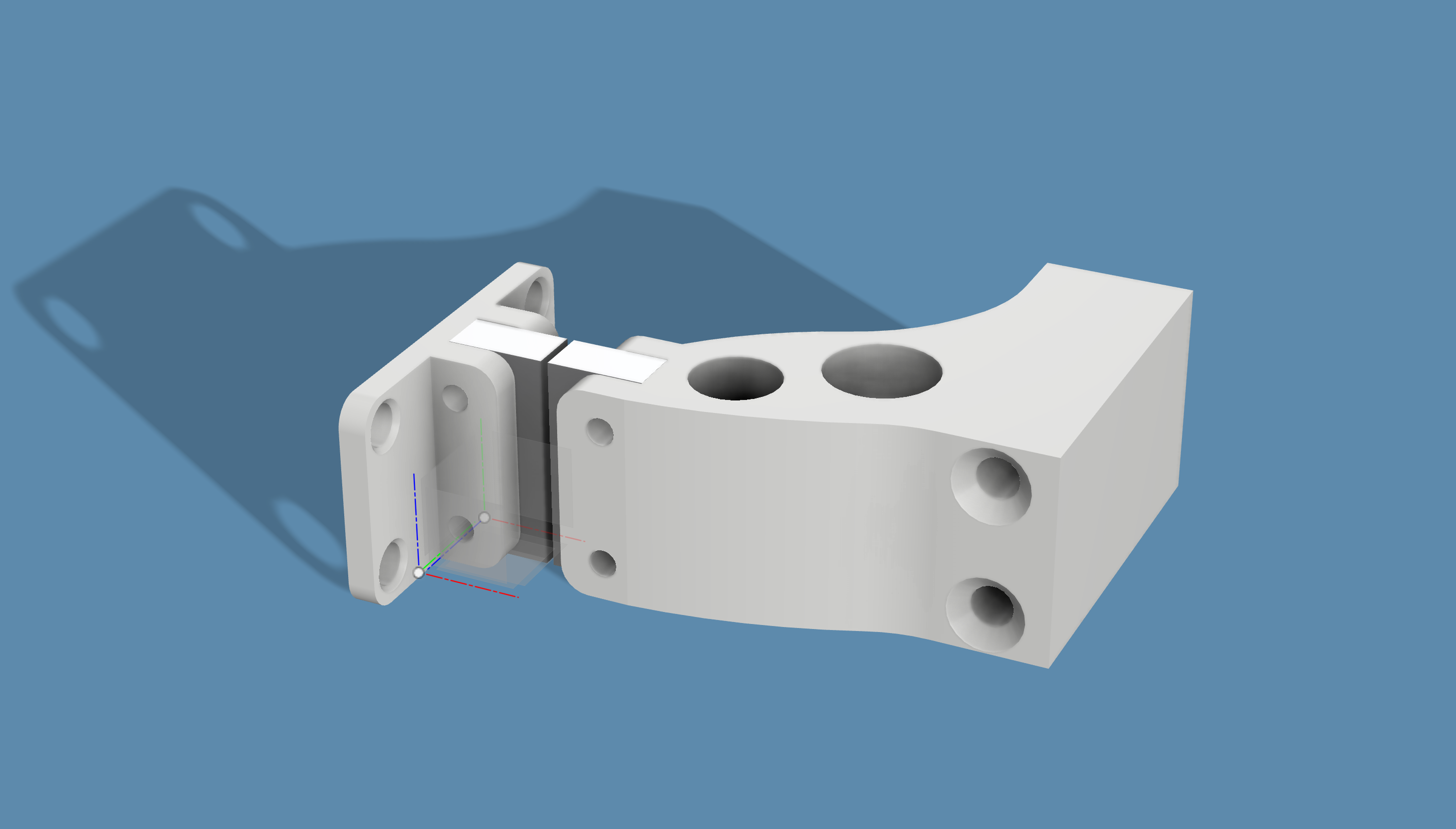 Mount for magnetic door sensor (MC-51) with optional Raspberry Pi Pico ...