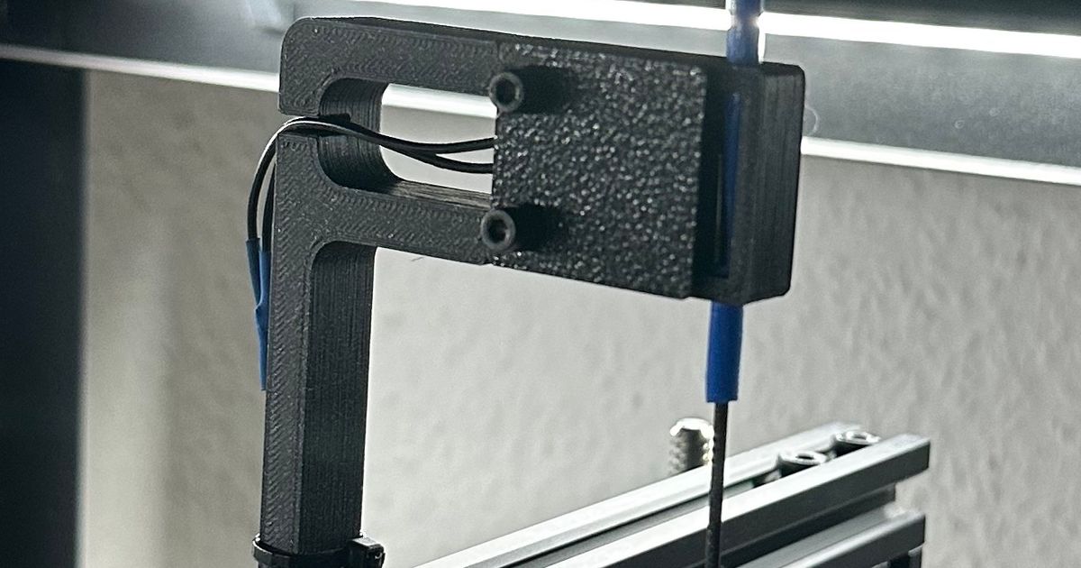 Filament runout sensor holder for vertical 2020 extrusion rail by frdmn ...