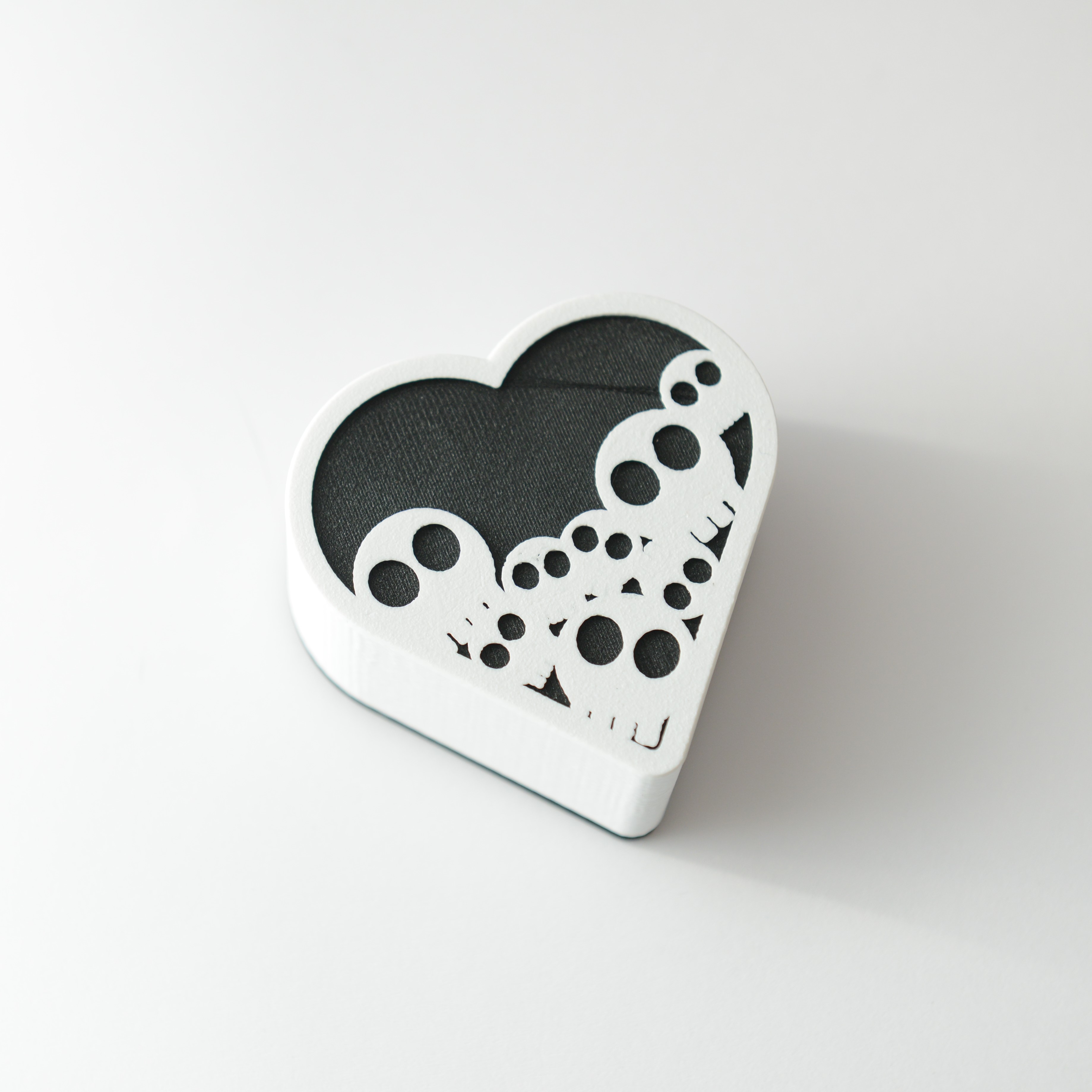 893 Skull Heart Box by Clockspring | Printables Store
