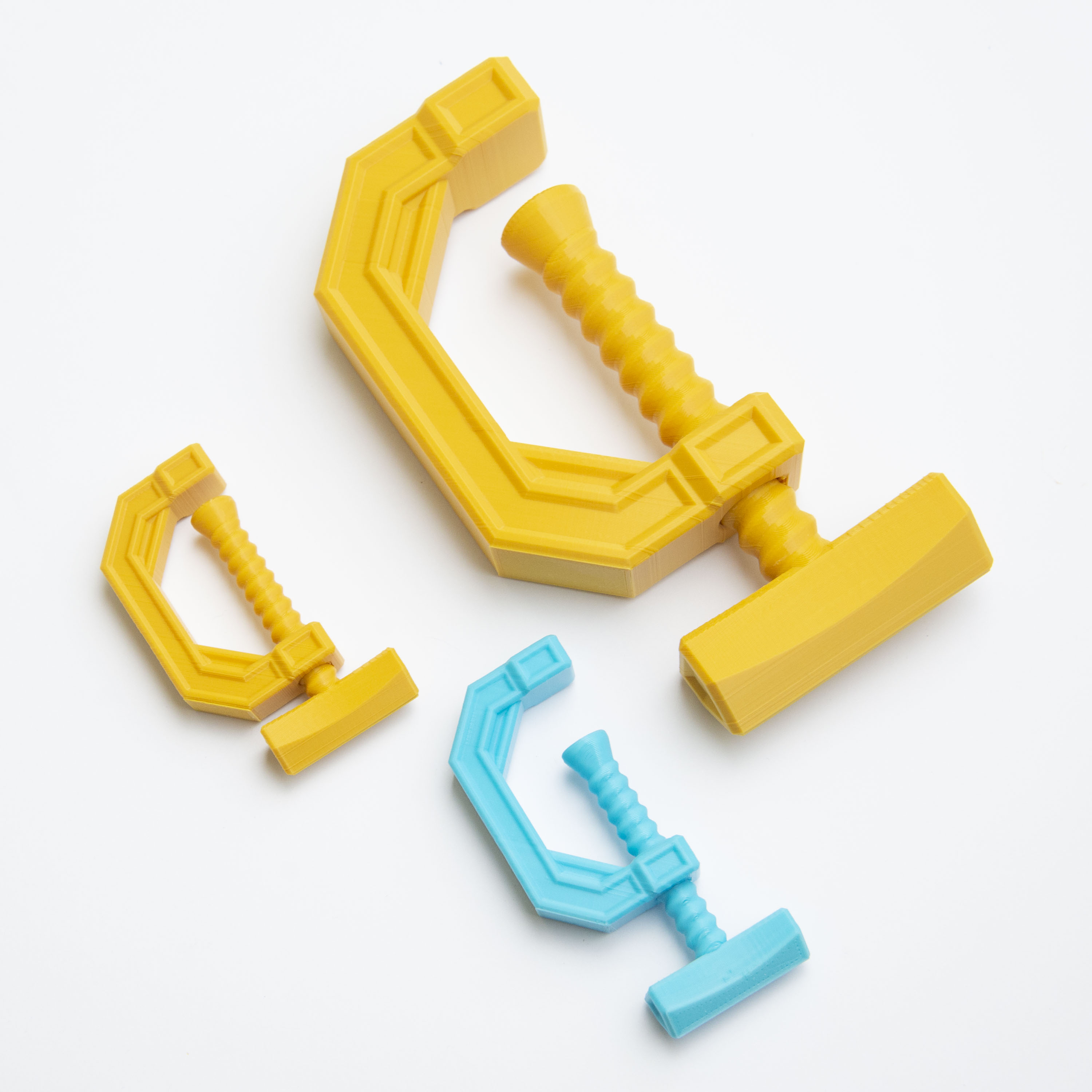 869 Print-in-place C-Clamp by Clockspring | Printables Store