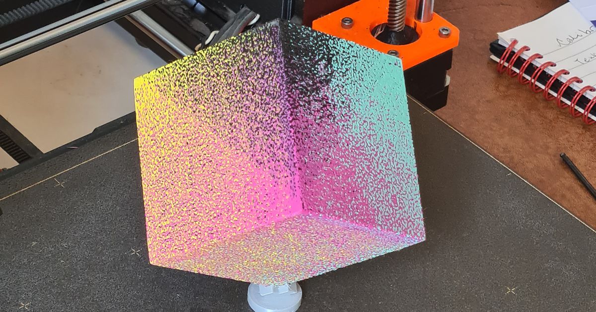 A Coloured Cube - Fokenc170-1 by blunstone | Download free STL model ...