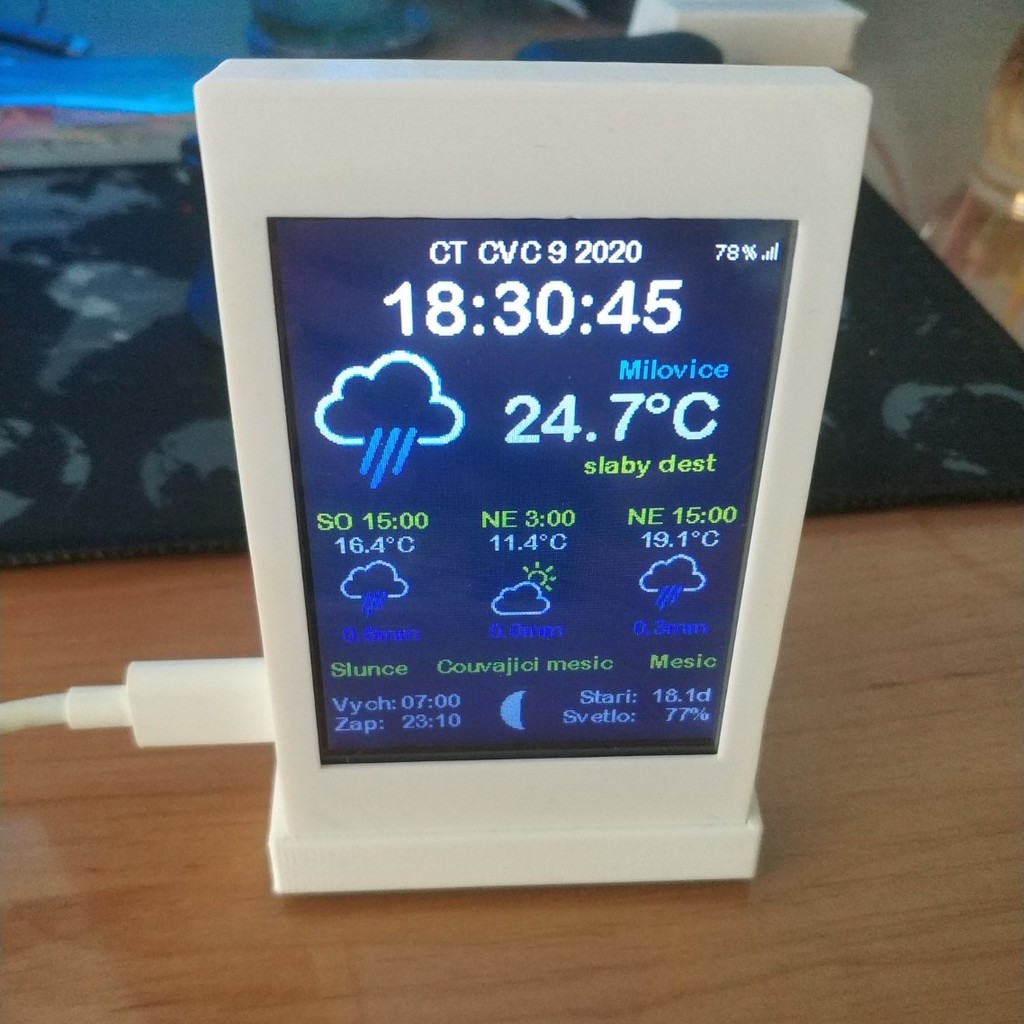 3.2 TFT Screen Case (Weather Station) por Marcus24 | Descargar modelo ...