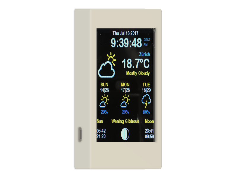 3.2 TFT Screen Case (Weather Station) por Marcus24 | Descargar modelo ...