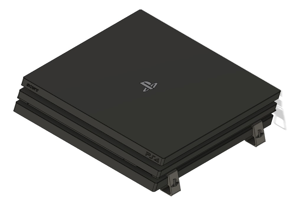 Foot for PS4 PRO by Marcus24 | Download free STL model | Printables.com