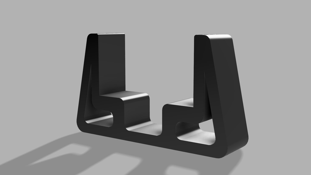 PS4 (Fat) Vertical stand by Marcus24 | Download free STL model ...
