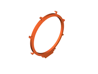 Mini Mountable Basketball Hoop by Xenith 3D | Download free STL model ...