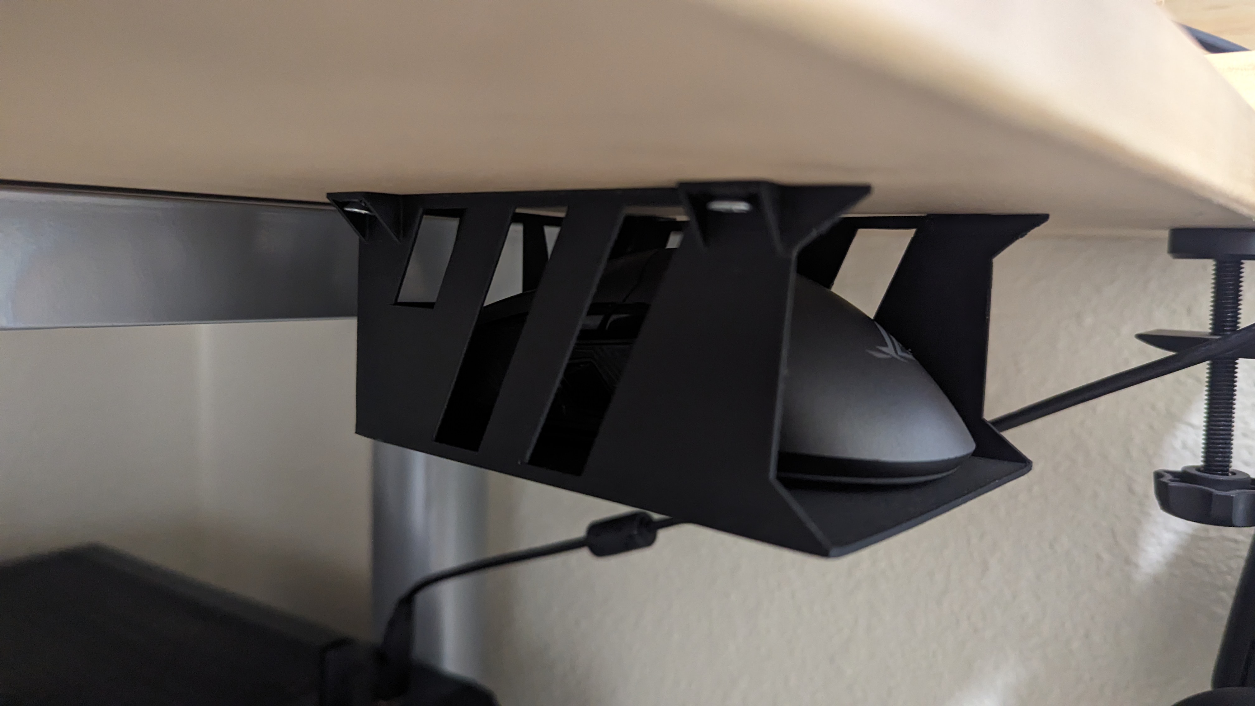 Strong Under Desk Mouse Holder by Michael Constantino | Download free ...