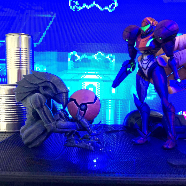 Extras & Items for Samus from Metroid Figure by OpenFigure3D | Download ...