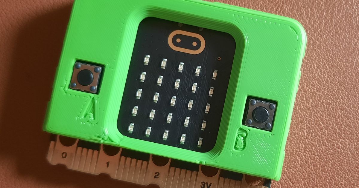 Microbit protective case by JoG890 | Download free STL model ...