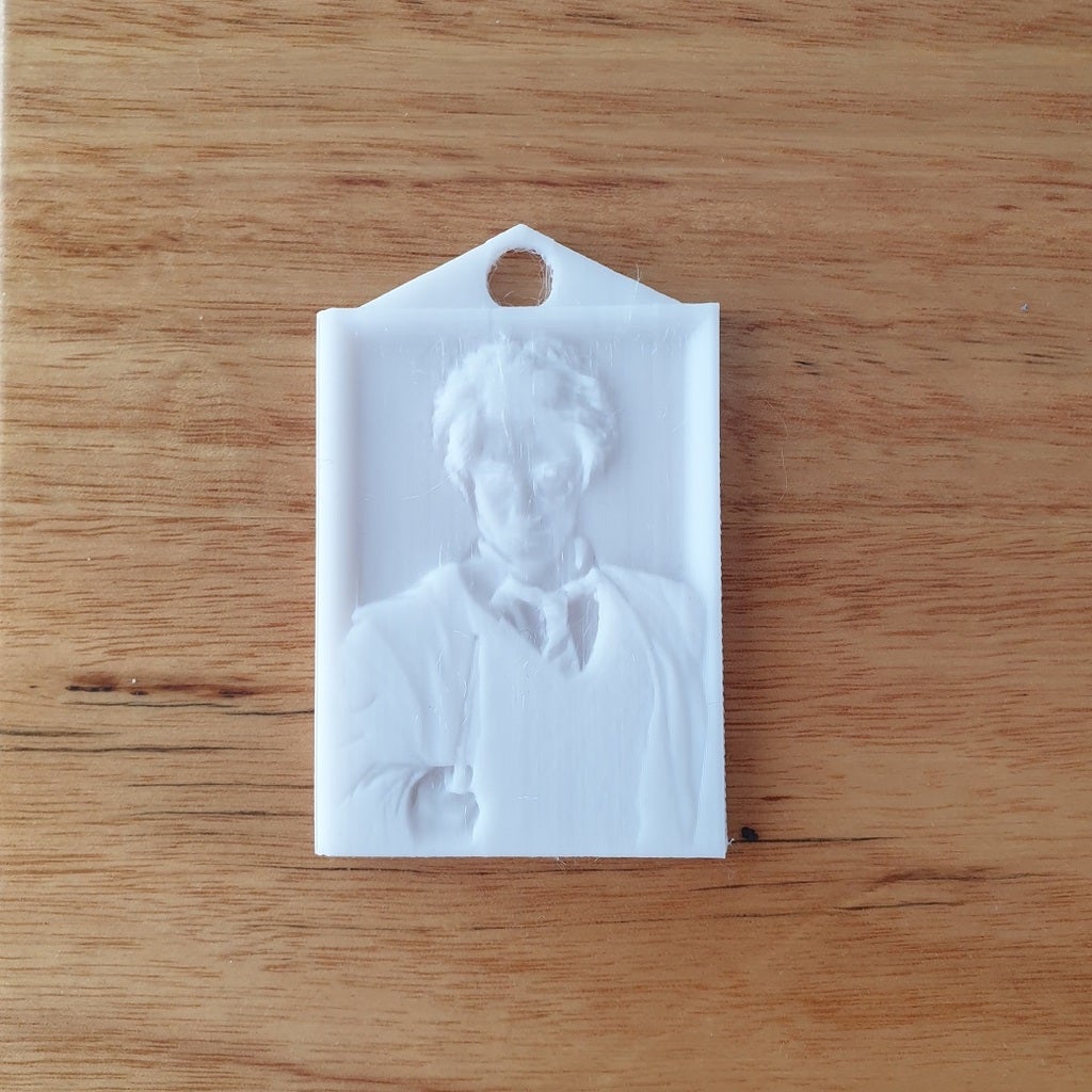 Harry Potter Lithophane Keychain by 3DPrintBunny | Download free STL ...