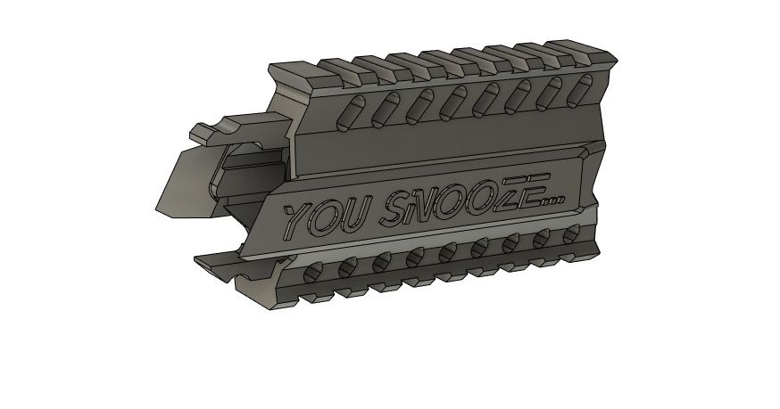 Planet Eclipse EMEK EMF100 Handguard (You snooze, you loose) by DickF ...