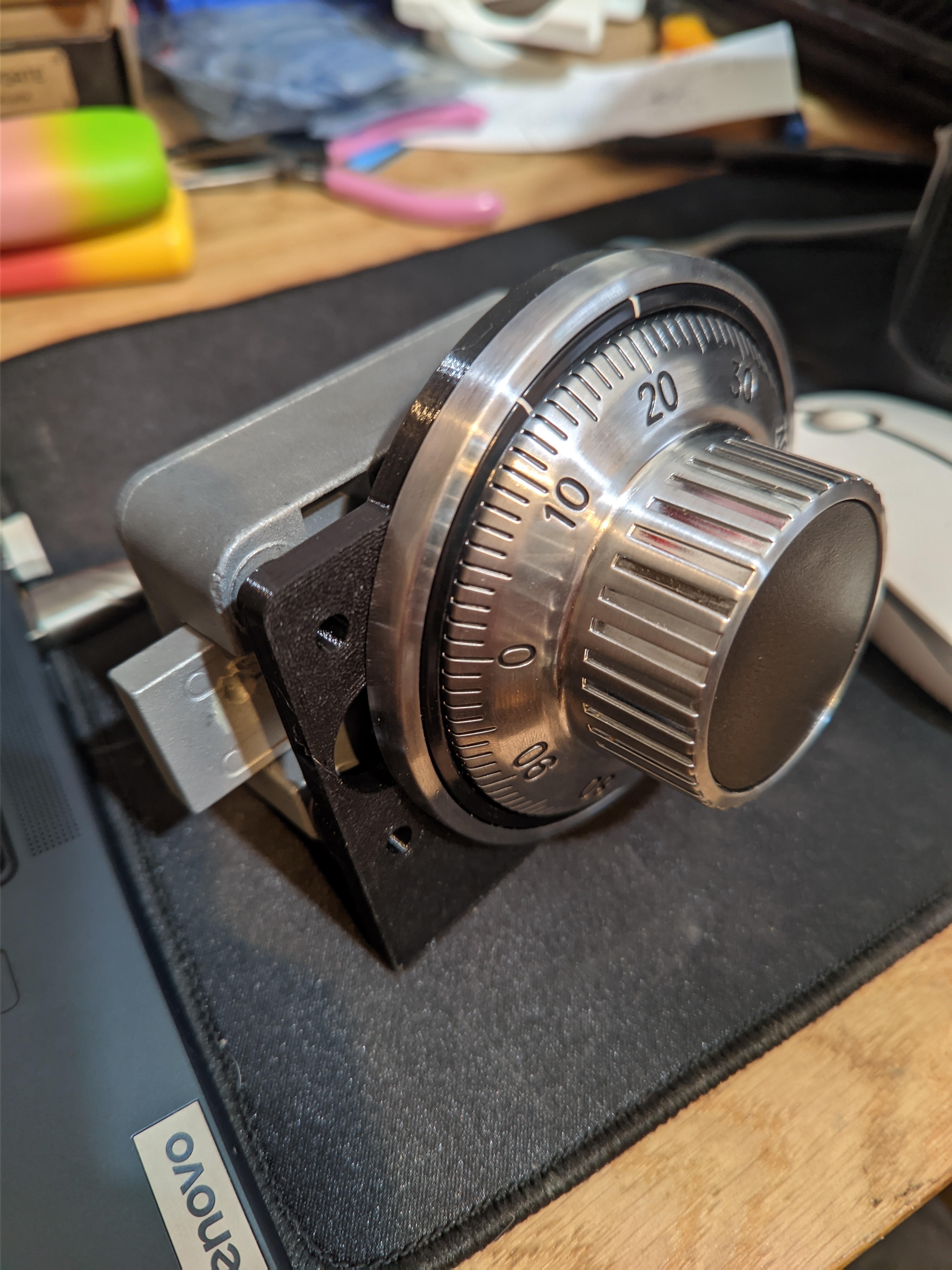 Safe Lock Mount By Lock Manipulator Download Free STL Model 