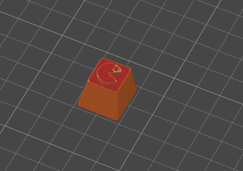 Simple Pacman Keycap by AJokeBTW | Download free STL model | Printables.com