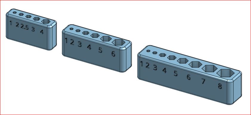 Allen key holder/organizers by Edgar.A | Download free STL model ...