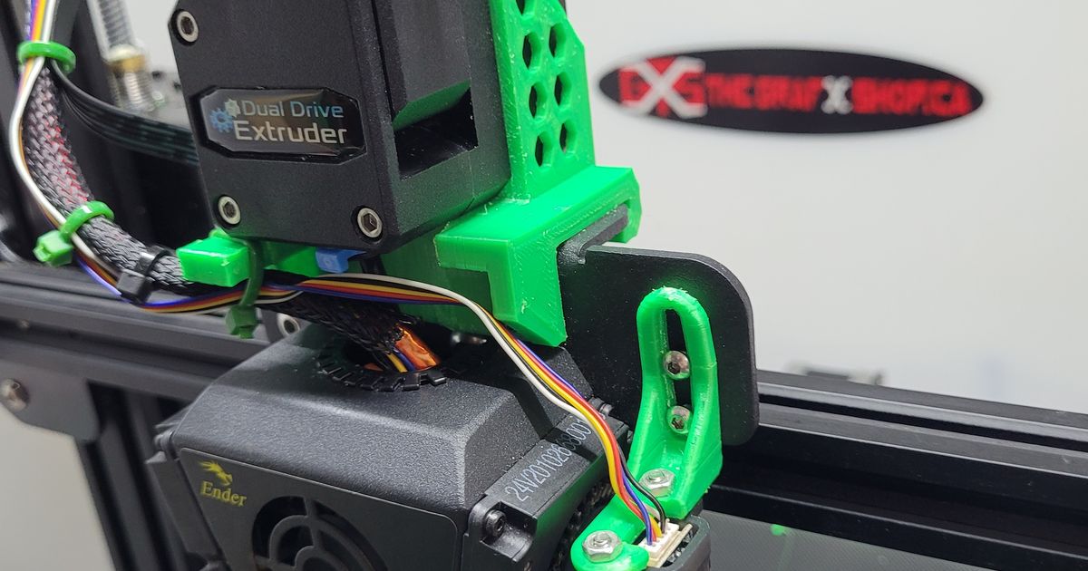 GXS BMG Direct Drive Mount for Ender 3 Max by GXS | Download free STL model | Printables.com