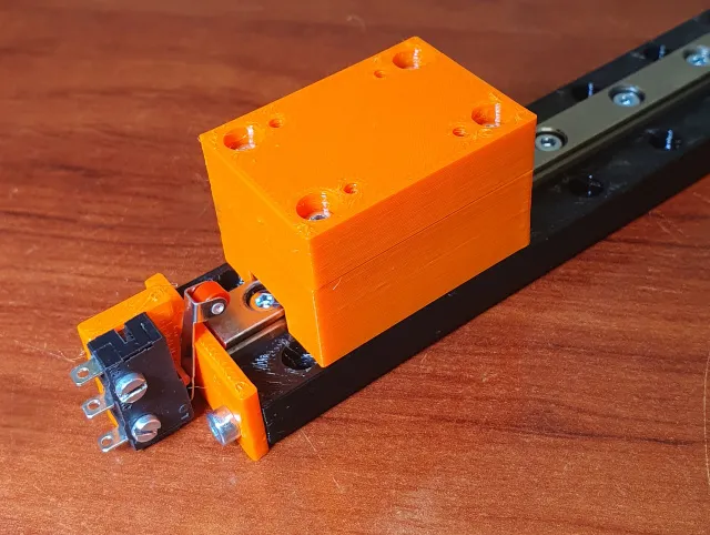 Extension Adapter Linear Rail by Waebis-Lab | Download free STL model ...