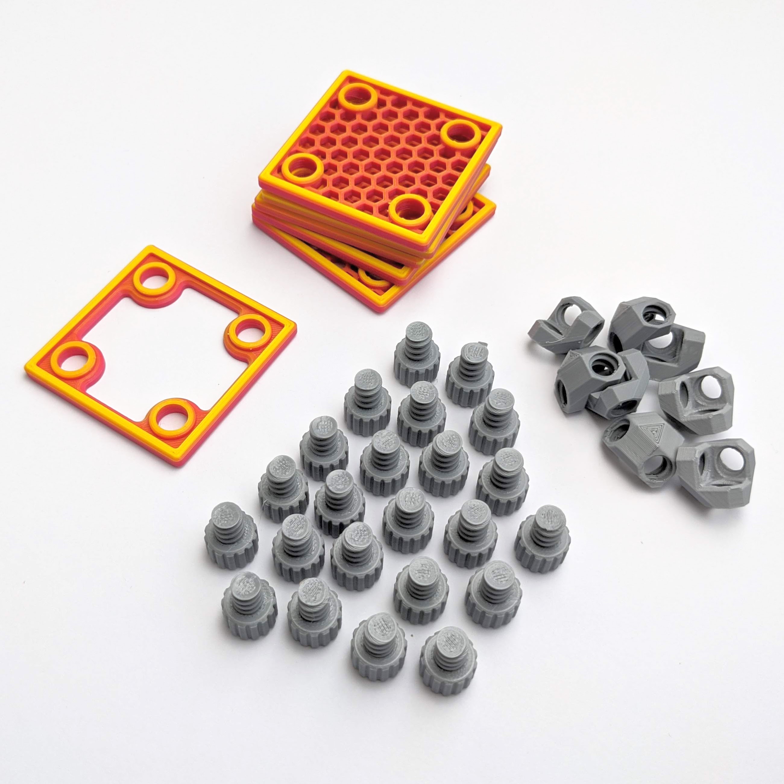 848 Bolted Cube - Cube Parts by Clockspring | Printables Store
