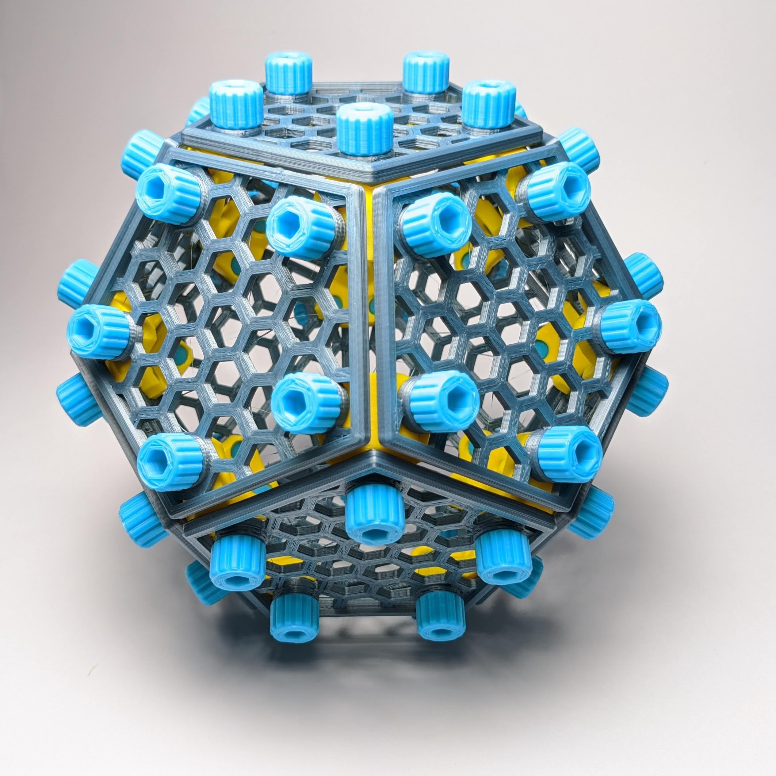 848 Bolted Cube - Pentagonal Parts by Clockspring | Printables Store