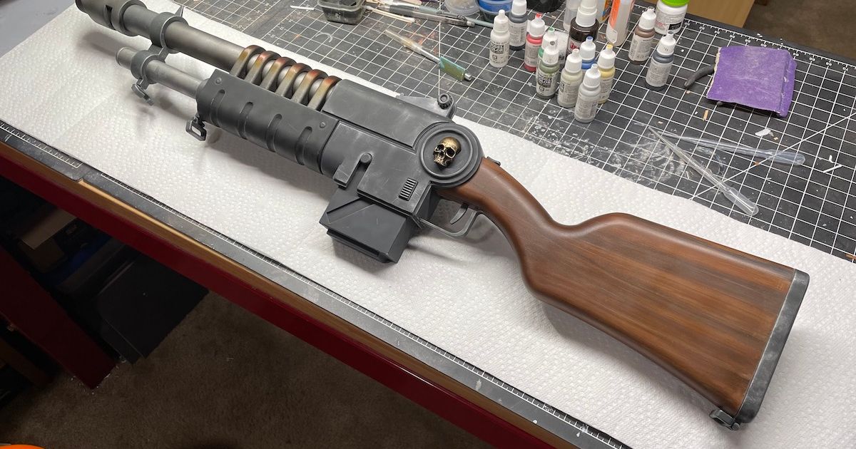 Lucius Pattern Lasgun No.98 Full Size Prop by khattoum@yahoo.com ...