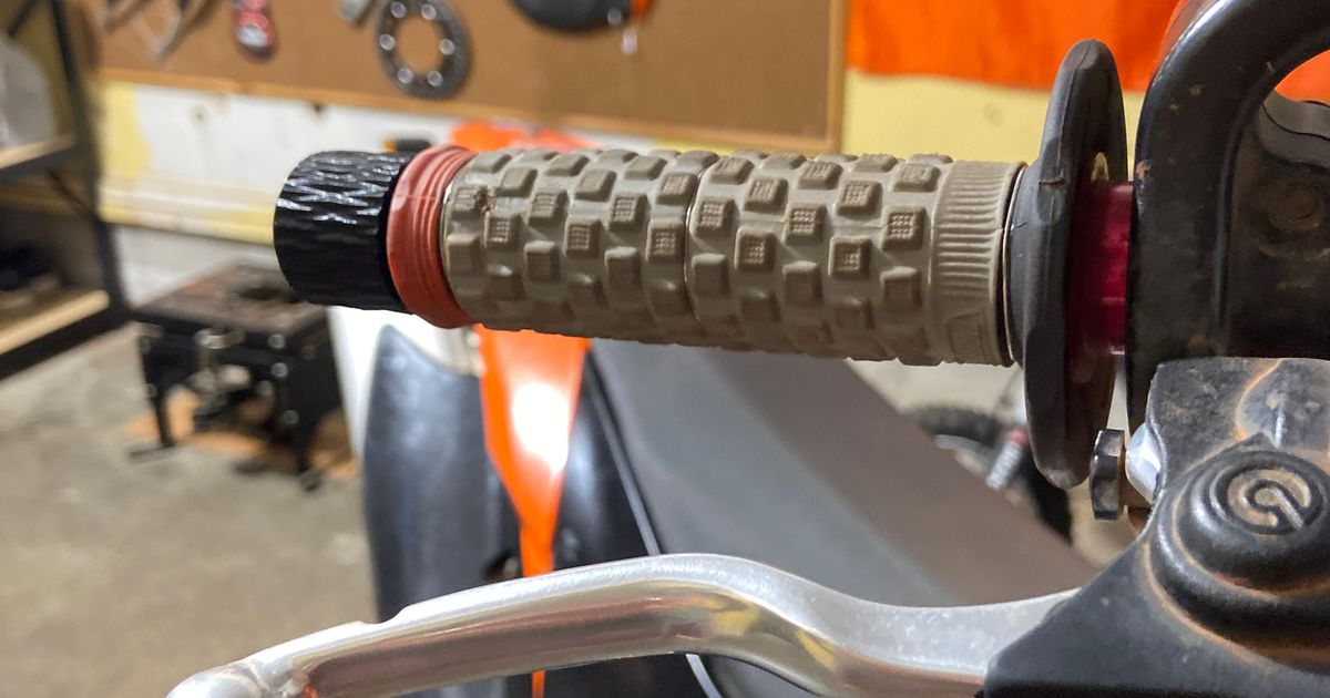 Supermoto Bar Ends - KTM by sometimes_erik | Download free STL model ...