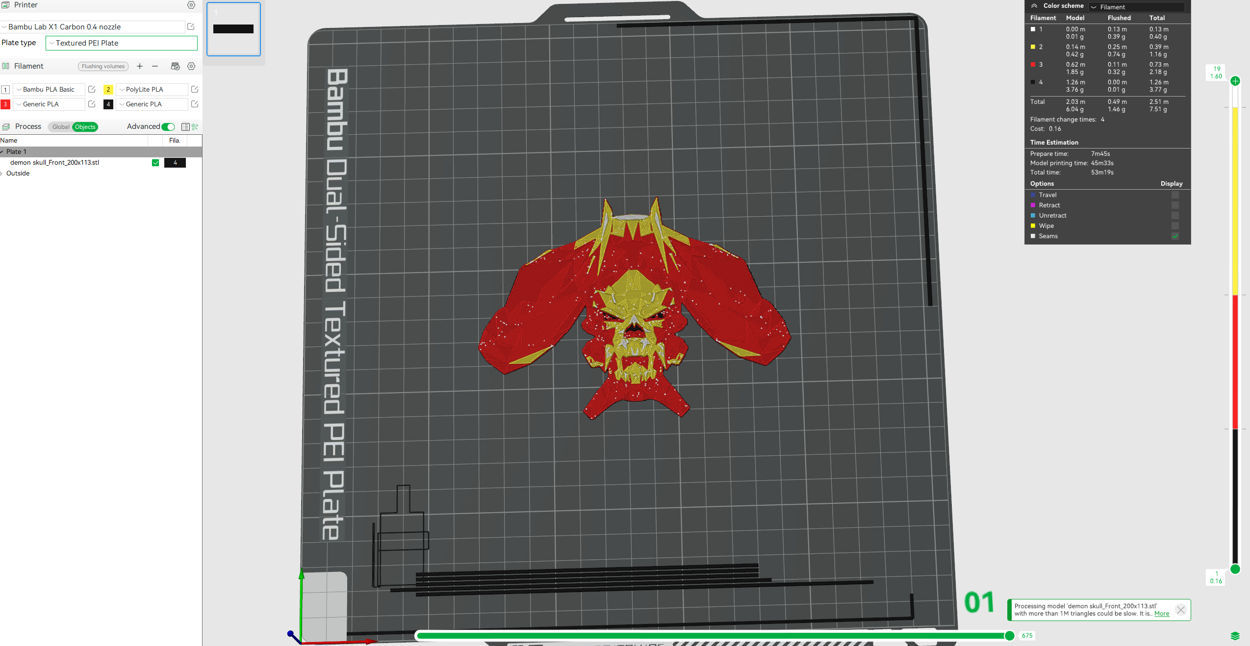 HueForge Demon Skull by Snakegreen88 | Download free STL model ...